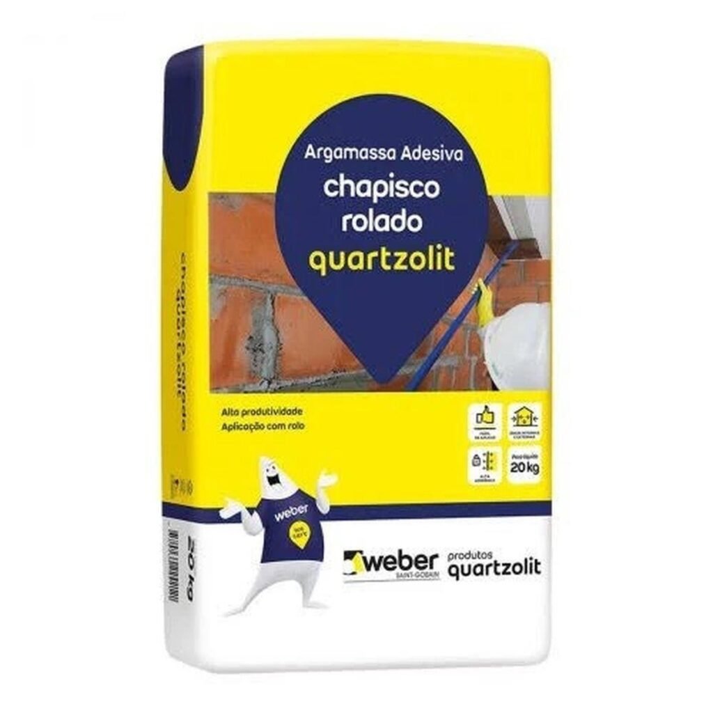 Chapisco Rolado Quartzolit – 20 kg – Porto Alegre